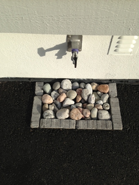 Drenering / avløp for utekran - ByggeBolig