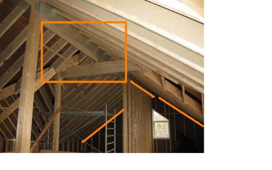 Valg av himling ved kryssende bærebjelker på loft - ByggeBolig