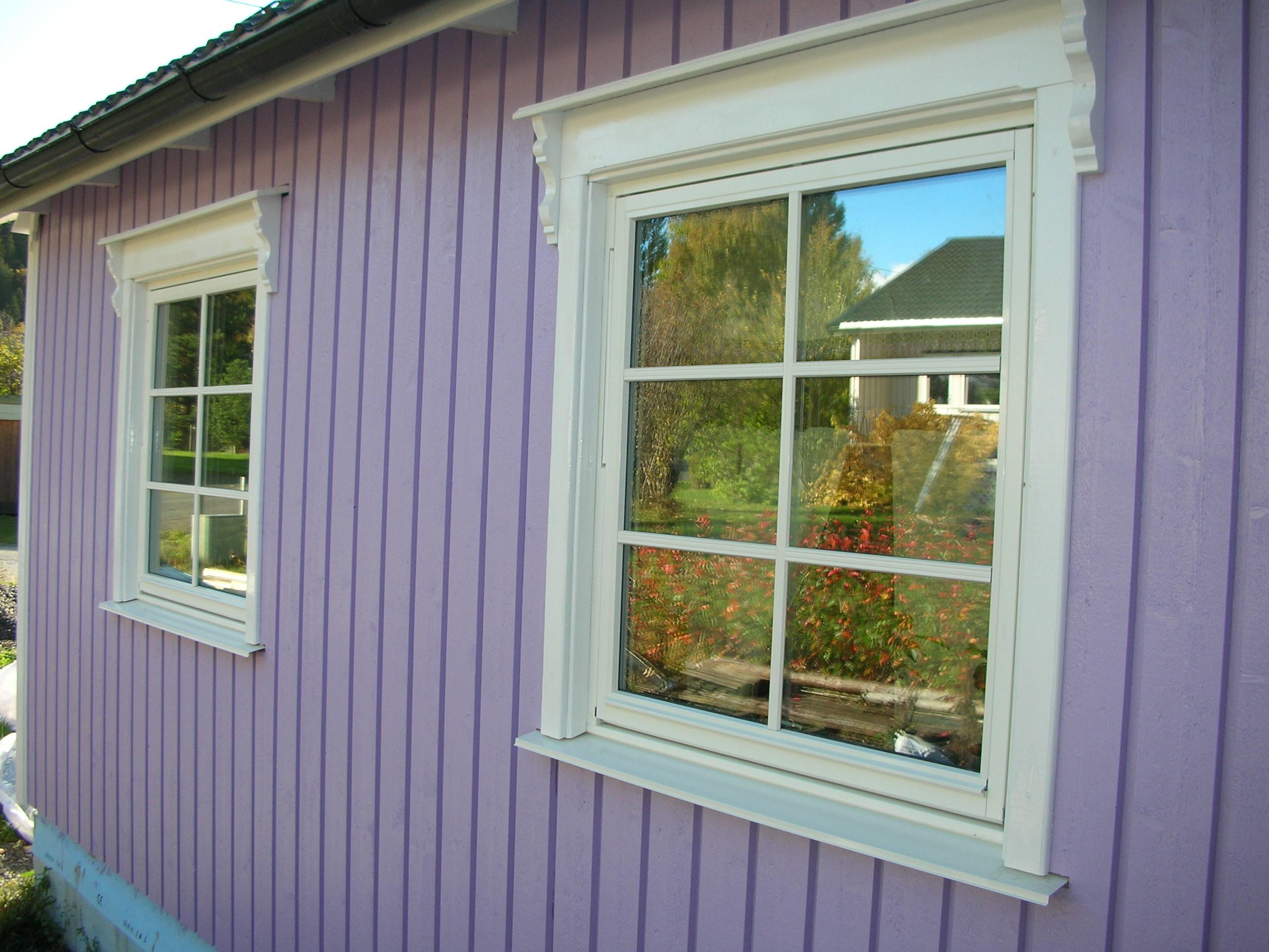 Montere vinduer lenger inn i vegg, abnorme foringer ? - ByggeBolig