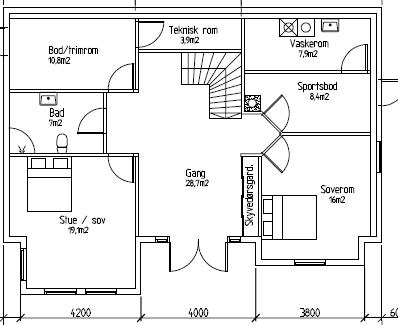 Størrelse på teknisk rom - ByggeBolig