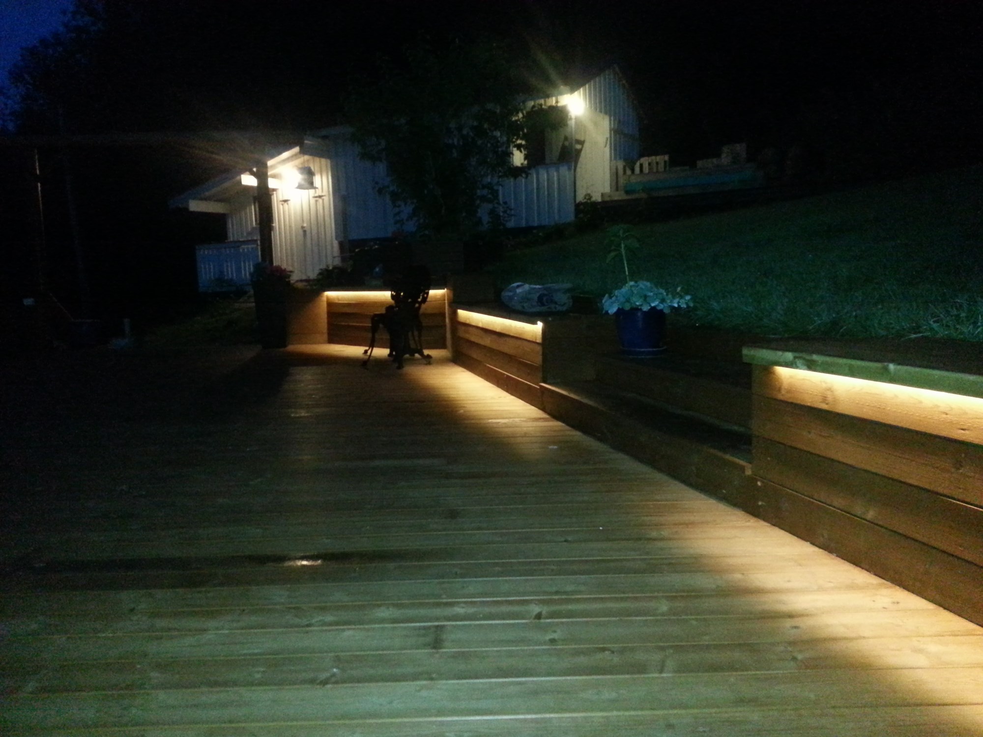 Led striper ute ? - ByggeBolig