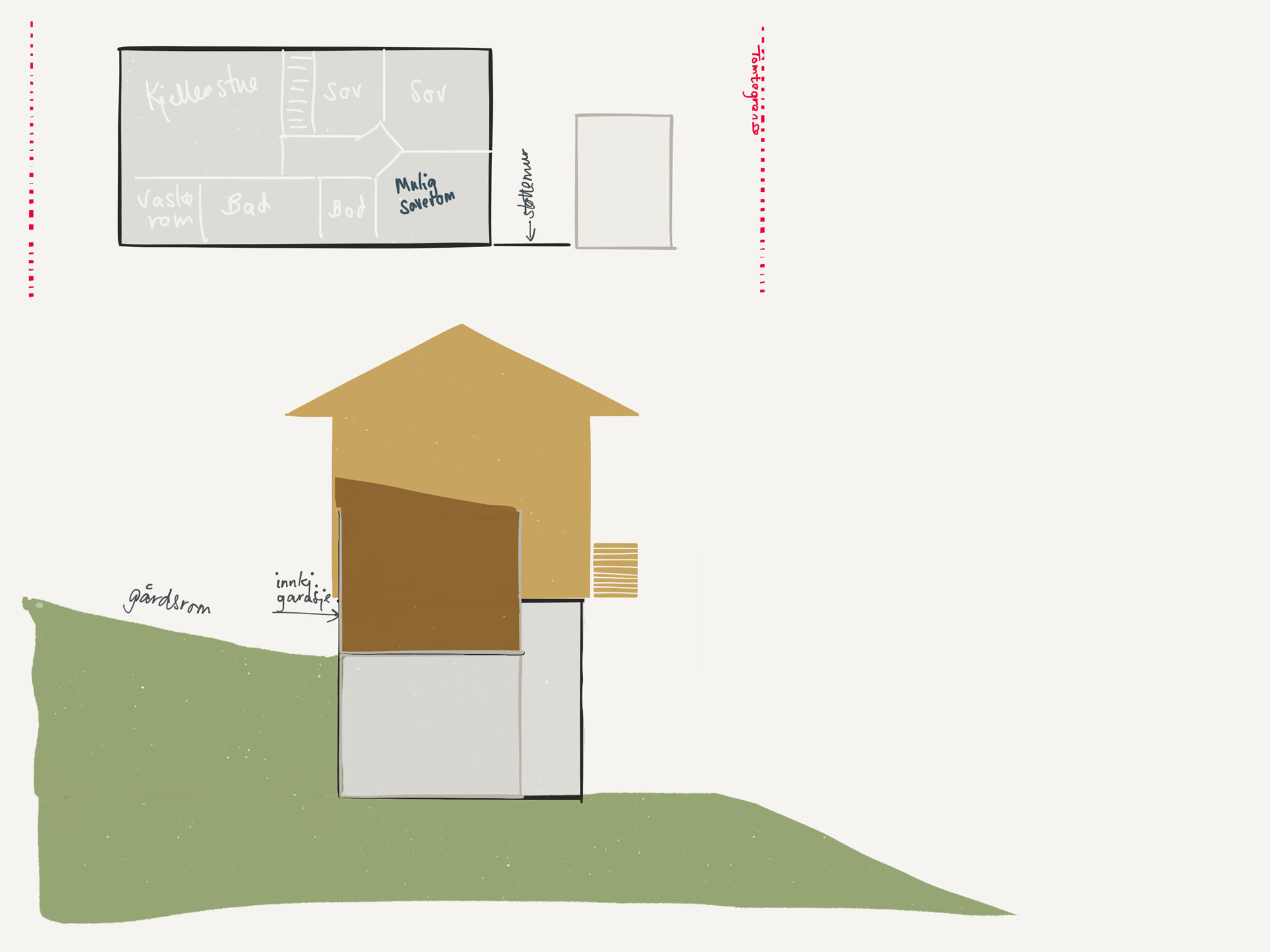 Garasje med kjeller - ByggeBolig