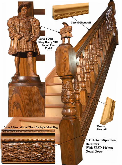 Flotte stolper og spiler til trapp - ByggeBolig