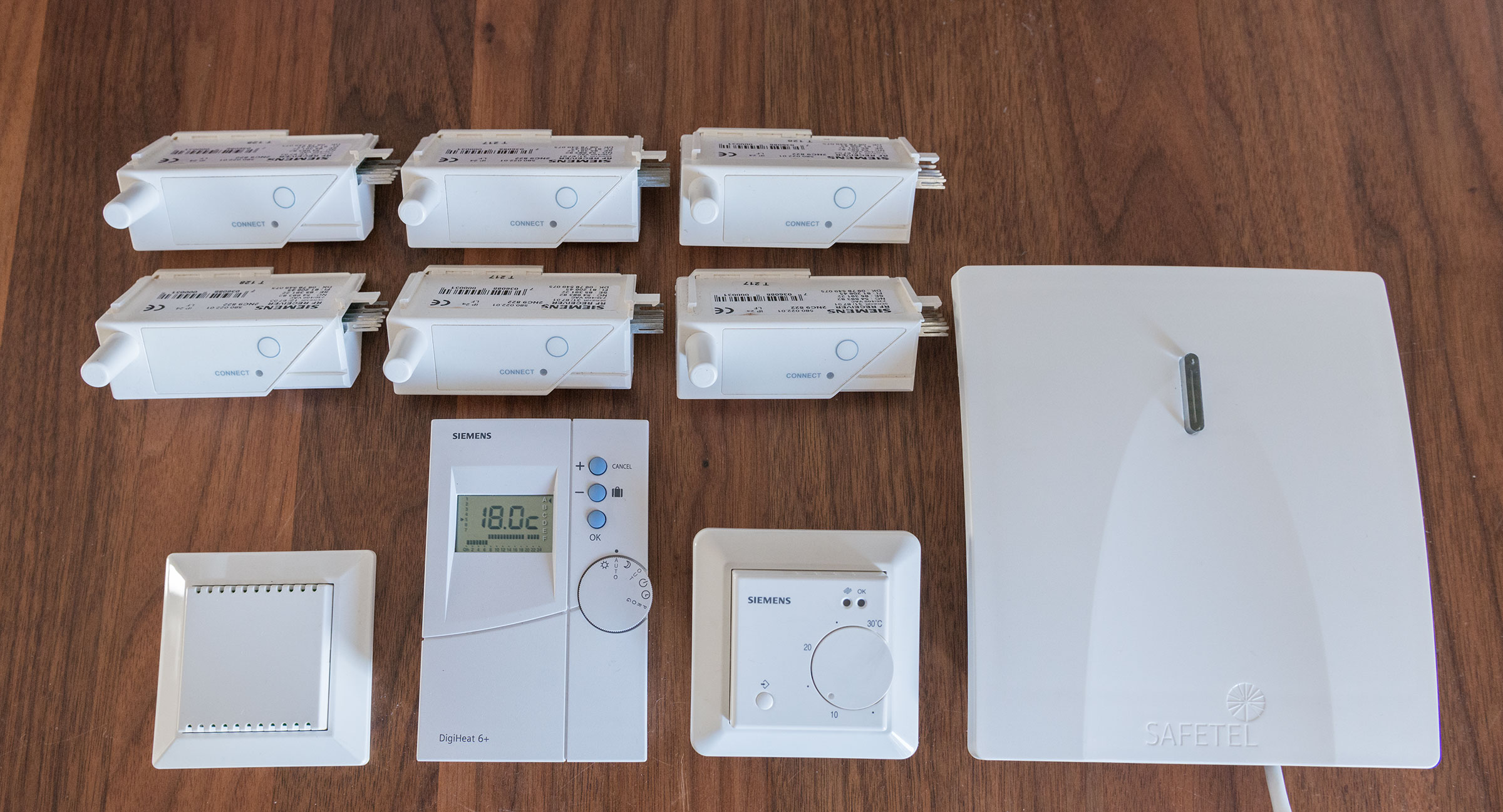 Siemens Digiheat 6+ komplett pakke for varmestyring selges - ByggeBolig