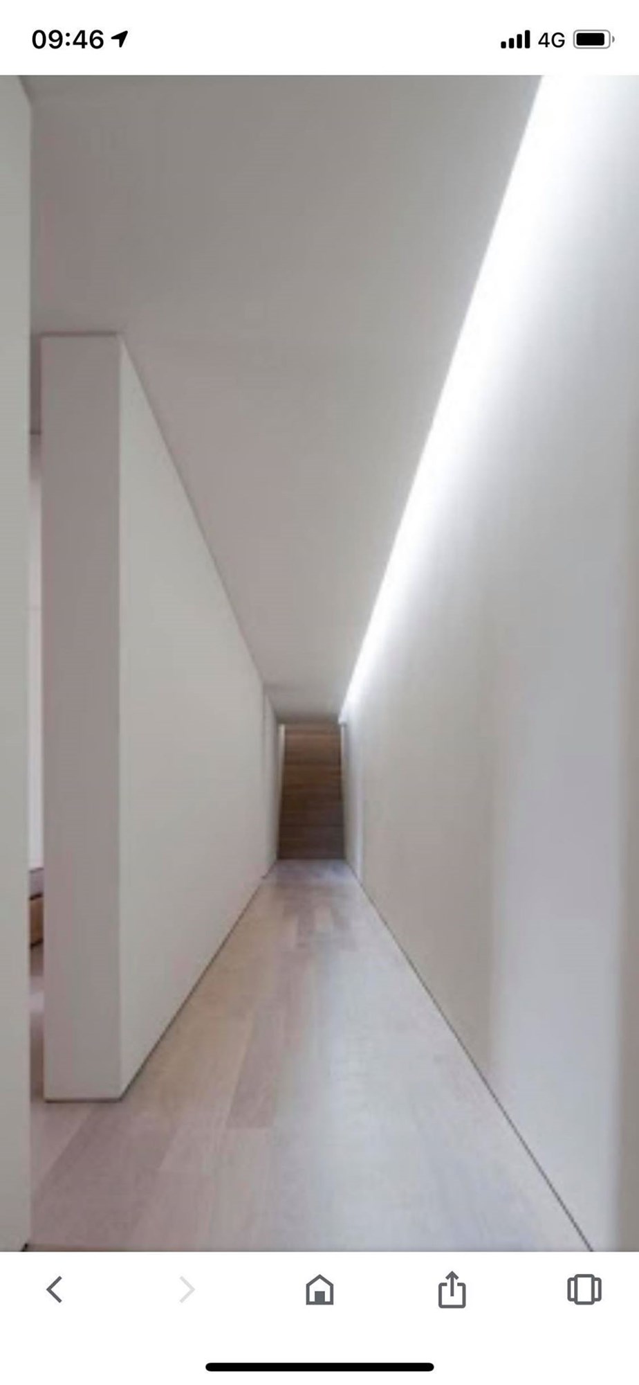 Lekte ned tak for LED-strips. - ByggeBolig