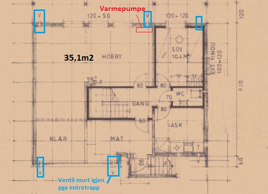 Miniventilasjon vs. balansert ventilasjon - side 43 - ByggeBolig