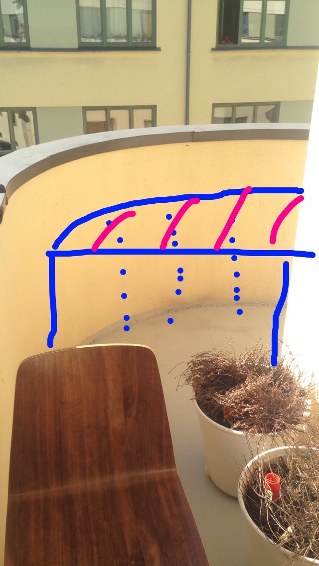 Bygge divan / solseng på balkong - ByggeBolig