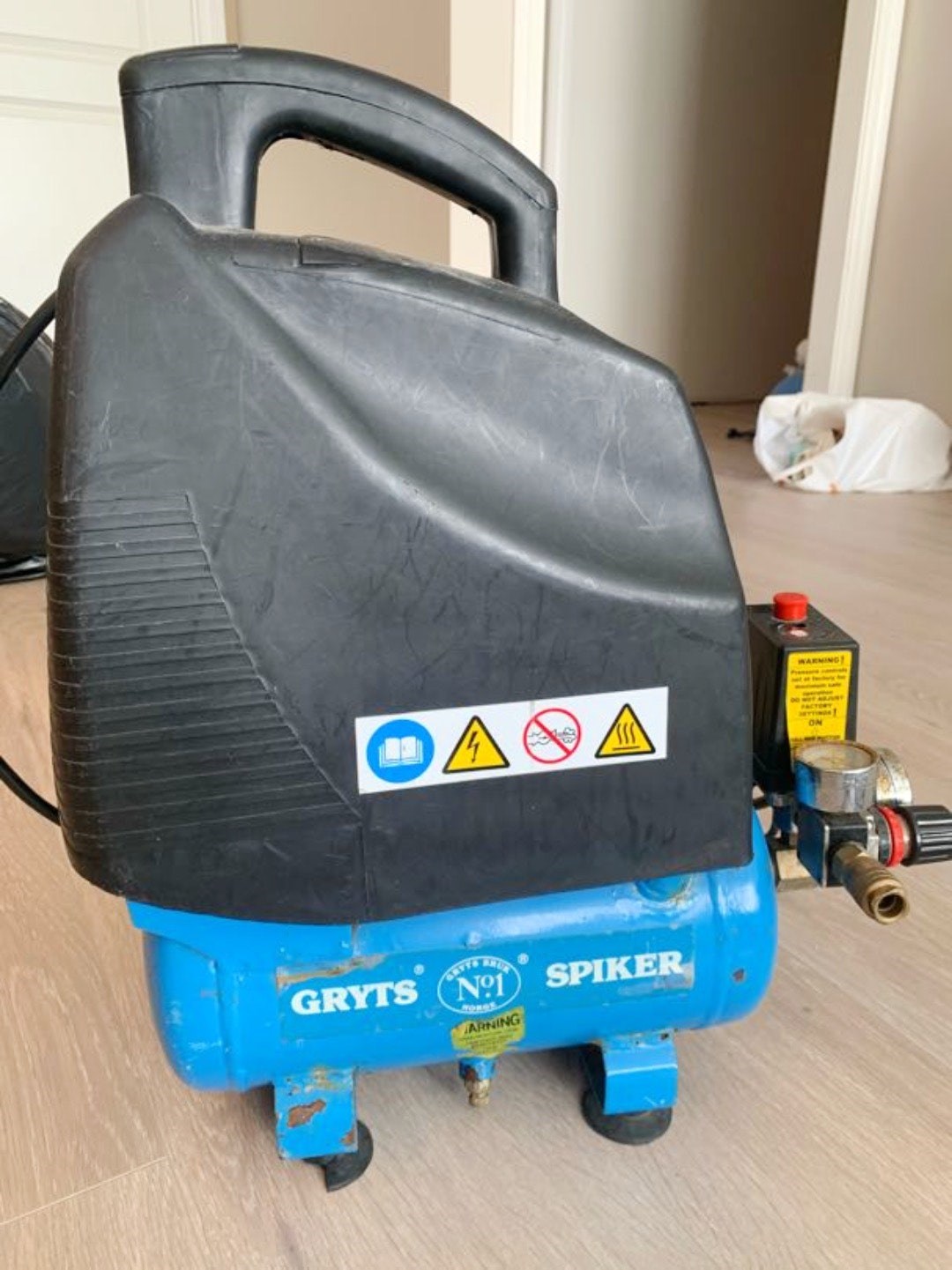 Ny pakning til gammel kompressor - ByggeBolig