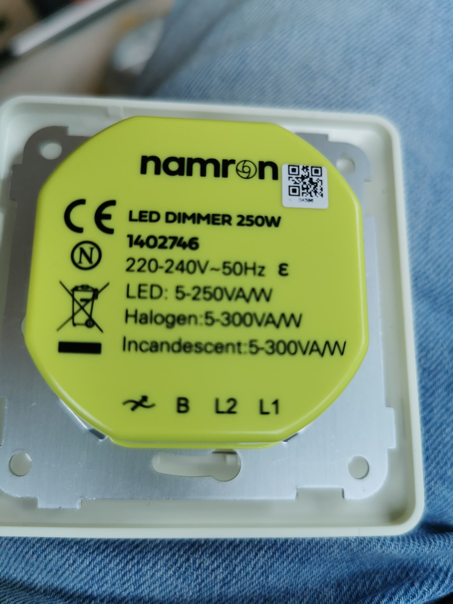 Namron dimmer - ByggeBolig