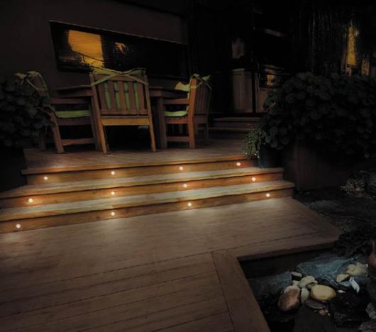 LED Lys i terrassebord/gulv - ByggeBolig