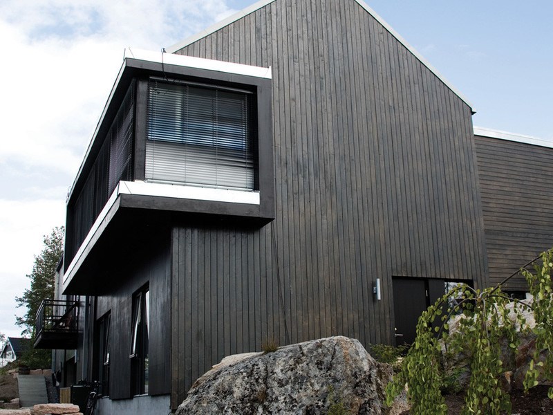 Transparent beis så struktur vises - ByggeBolig