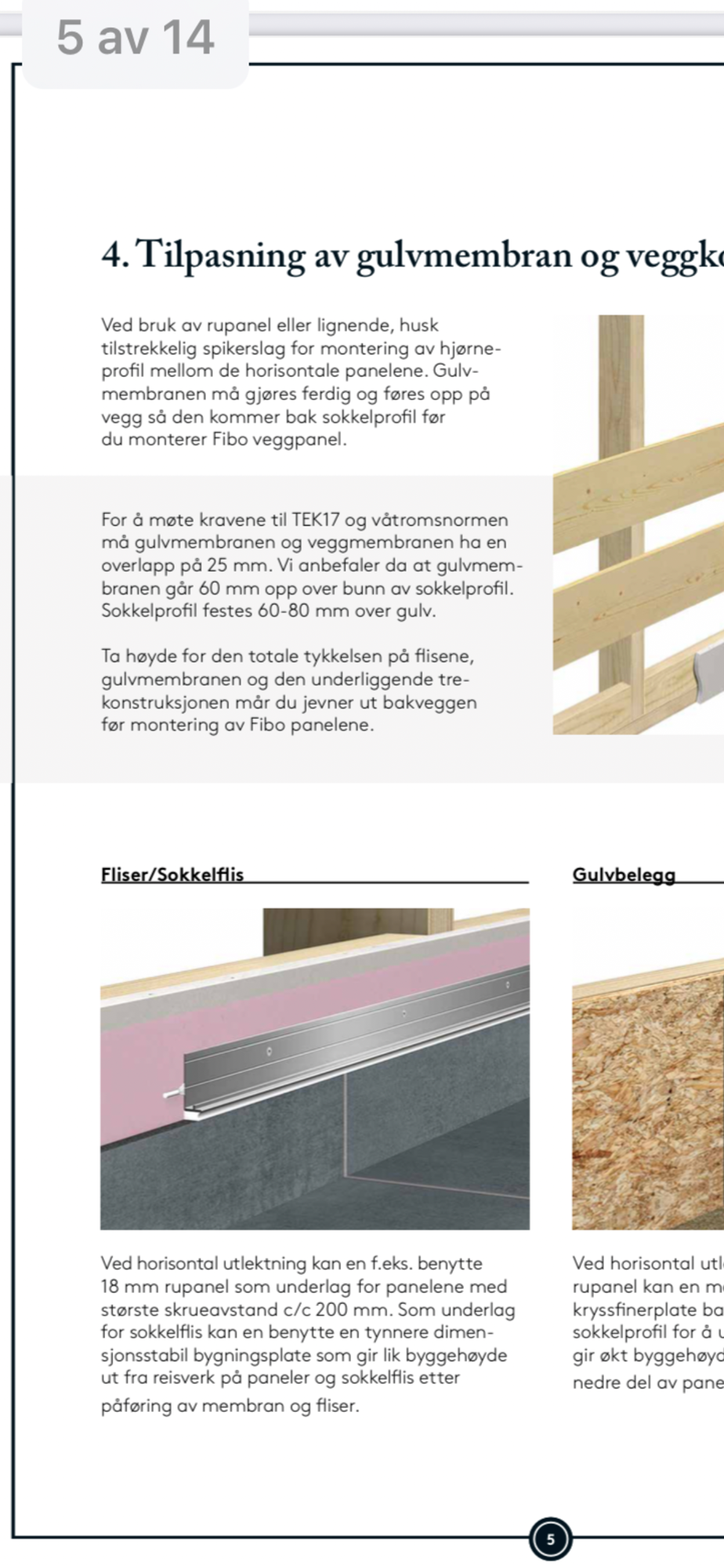 Fibo trespo og Sokkelflis - ByggeBolig