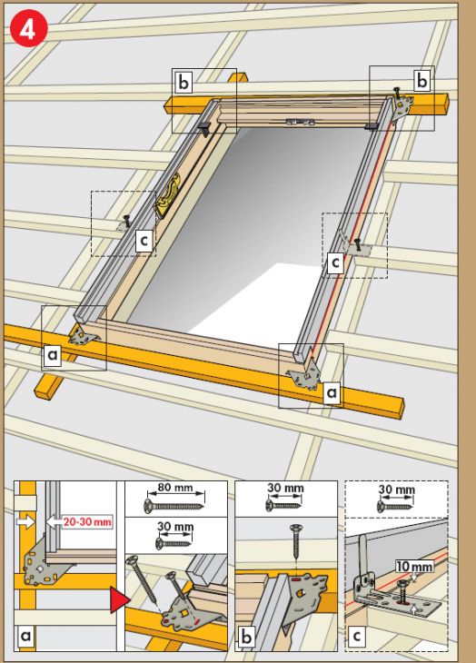 Montering av foringer for Velux takvindu - ByggeBolig