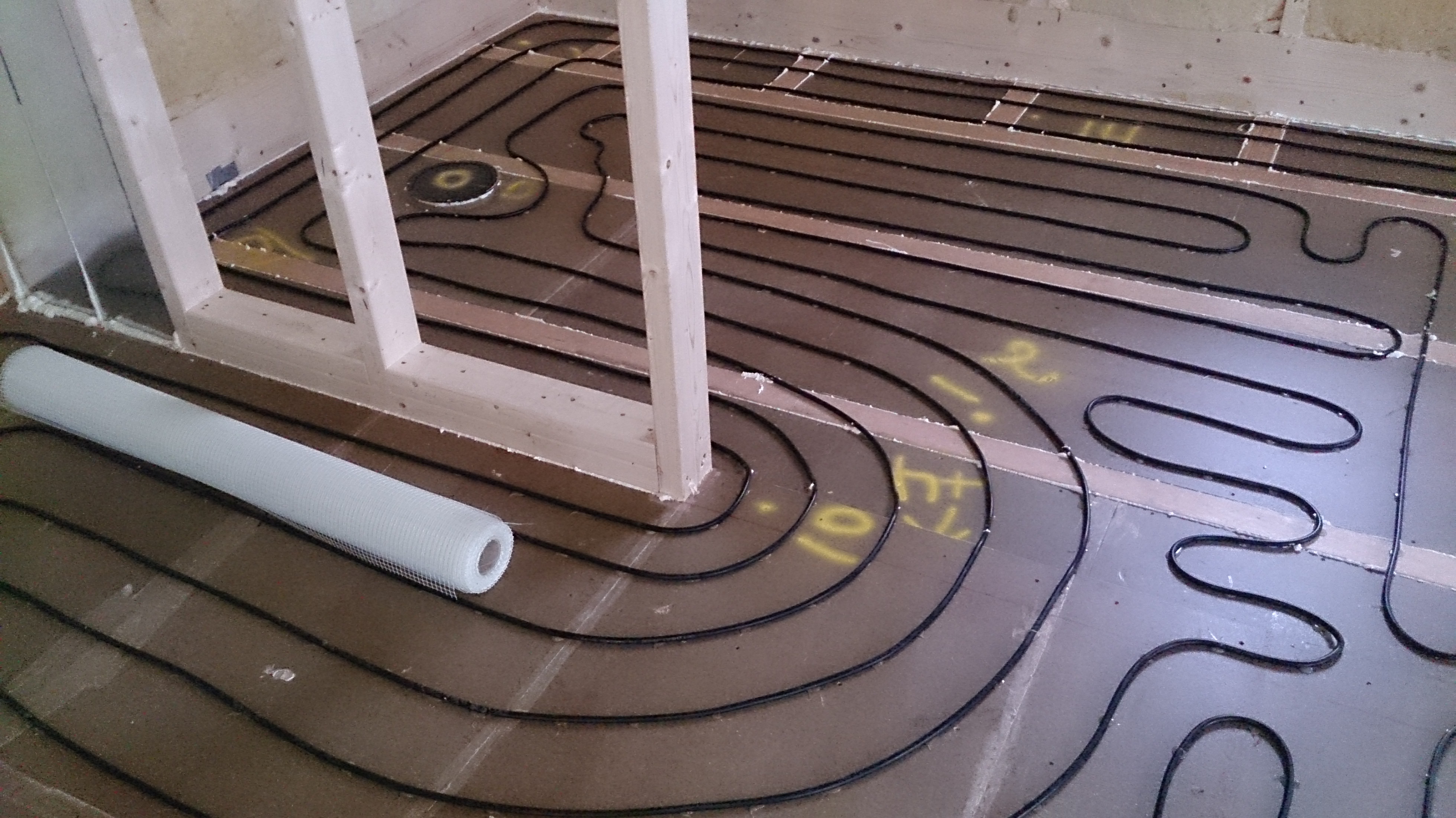 Vannbåren varme på 22mm spon - ByggeBolig