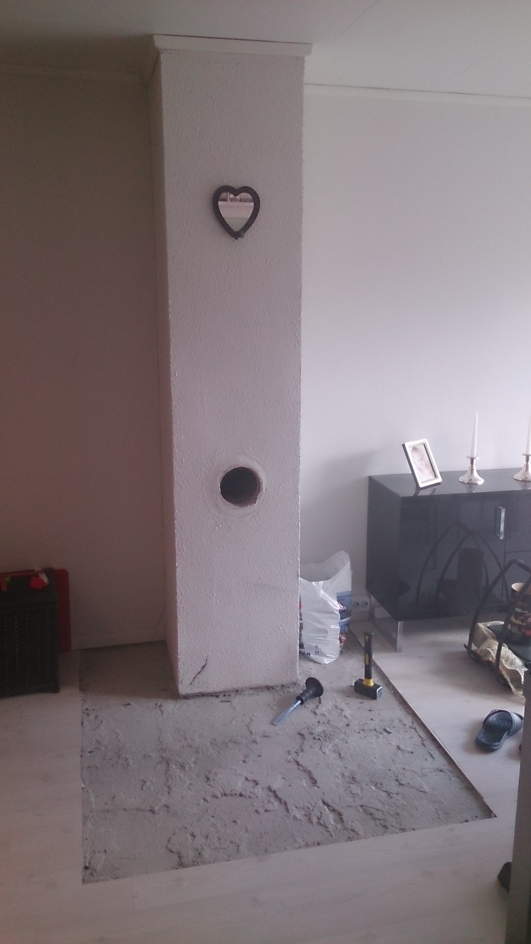 Kle pipe med brudd skifer - ByggeBolig