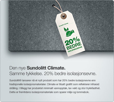 Sundolitt Climate : Erfaringer og synspunkter - ByggeBolig