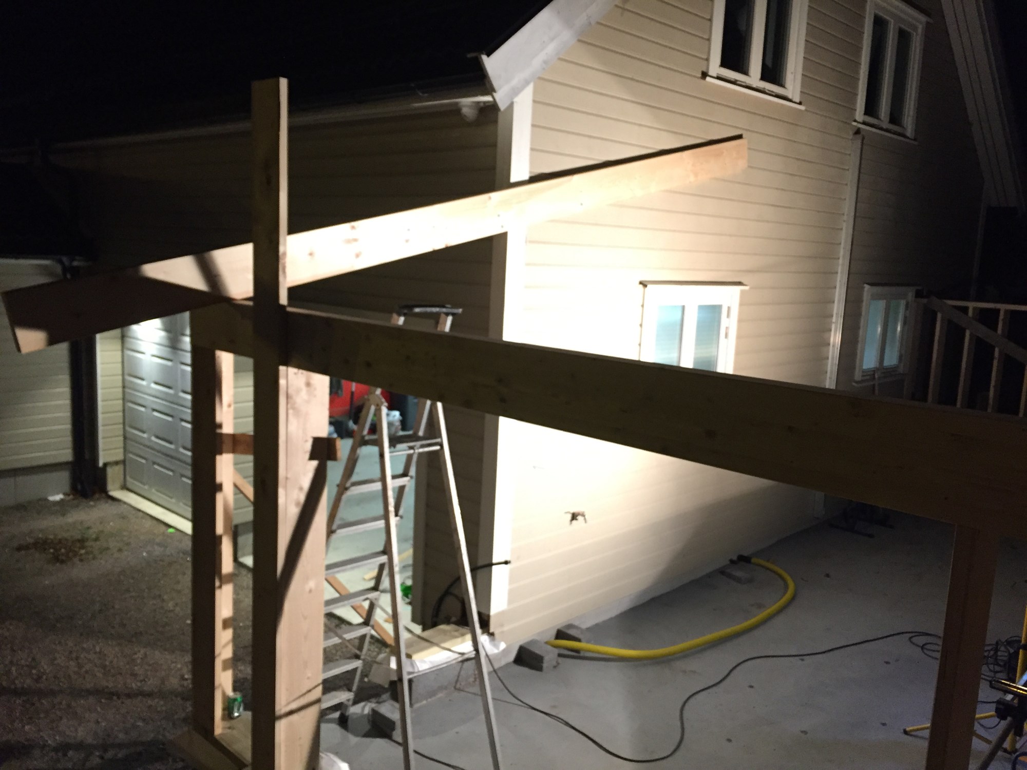 Øke takvinkel - lage hakk i takbjelke? - ByggeBolig