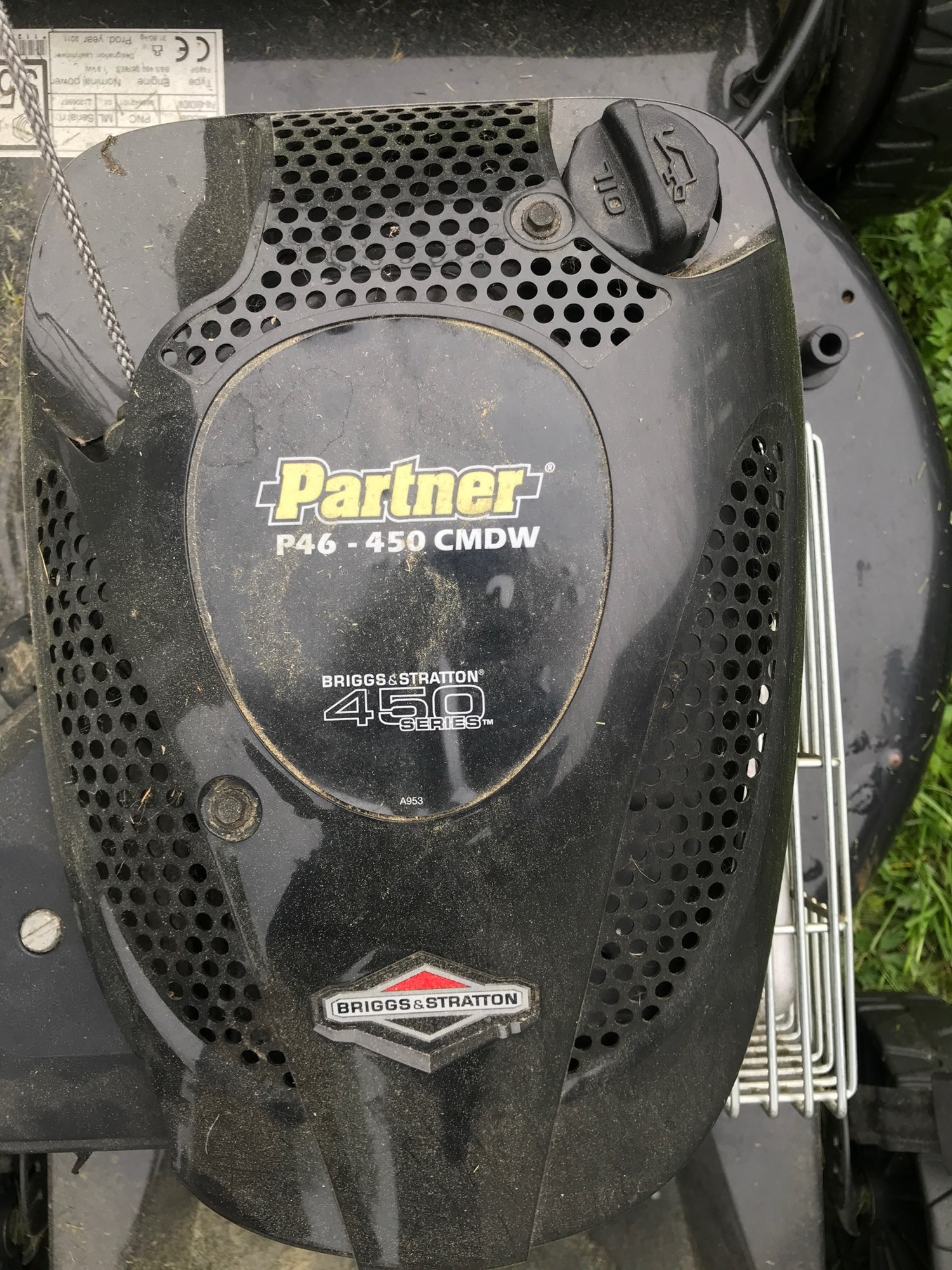 Partner gressklipper - start og turtallsproblemer - ByggeBolig