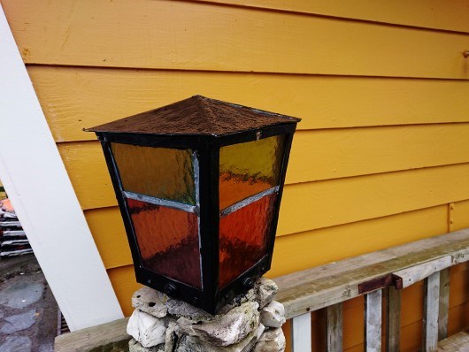 Utelykter i glass og metall - Stavanger jern - ByggeBolig