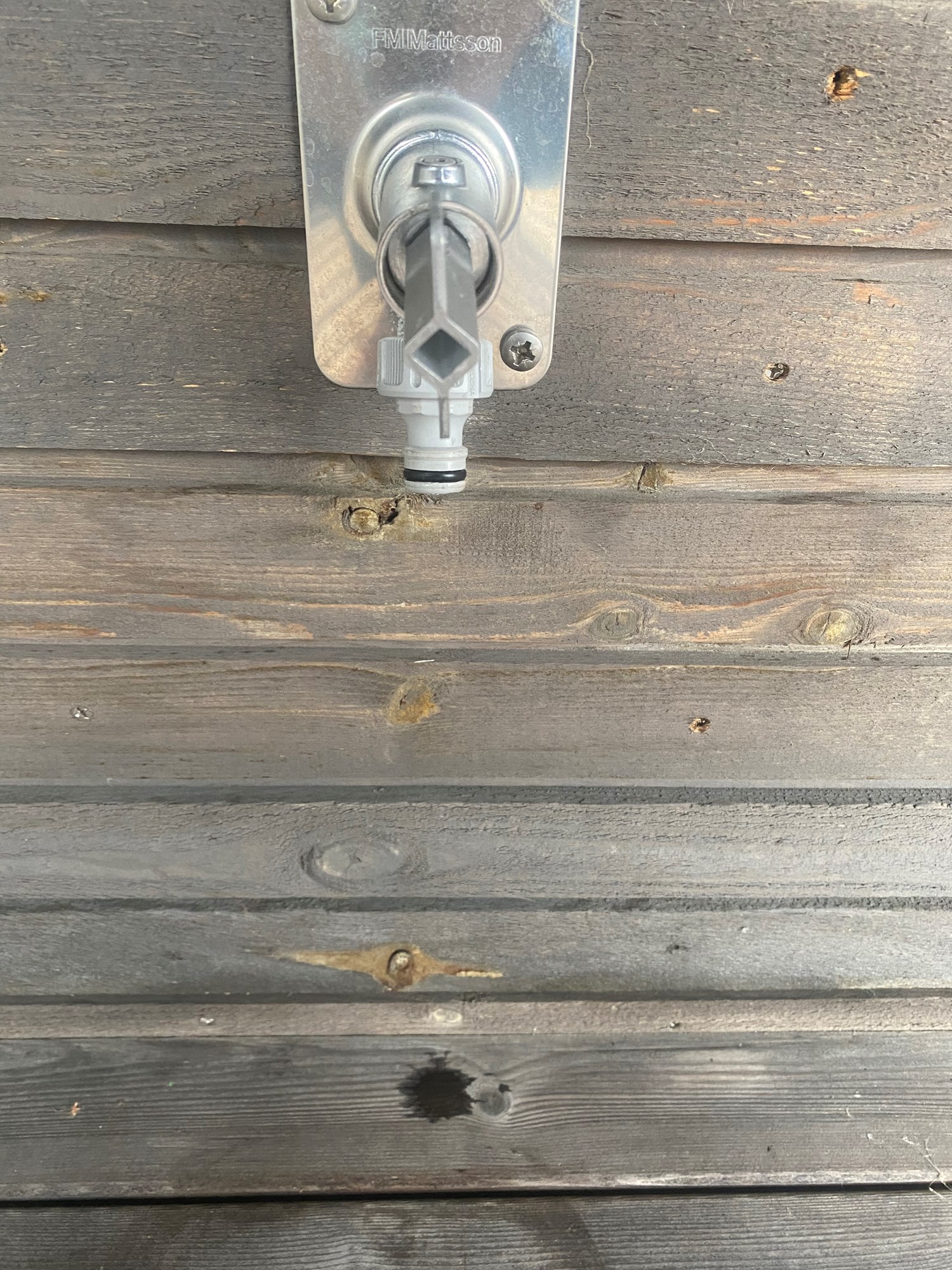 Utekran drypper - ByggeBolig