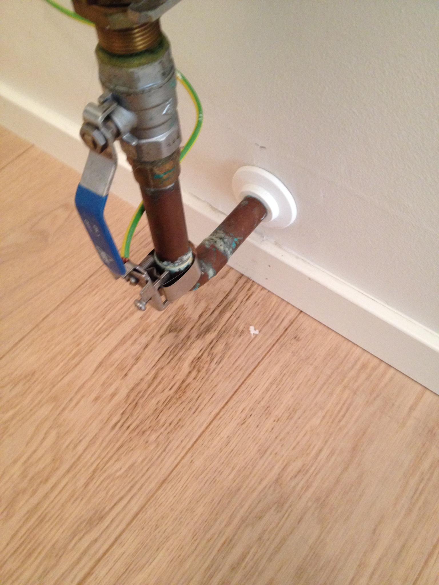 Flytte jording på stoppekran - ByggeBolig